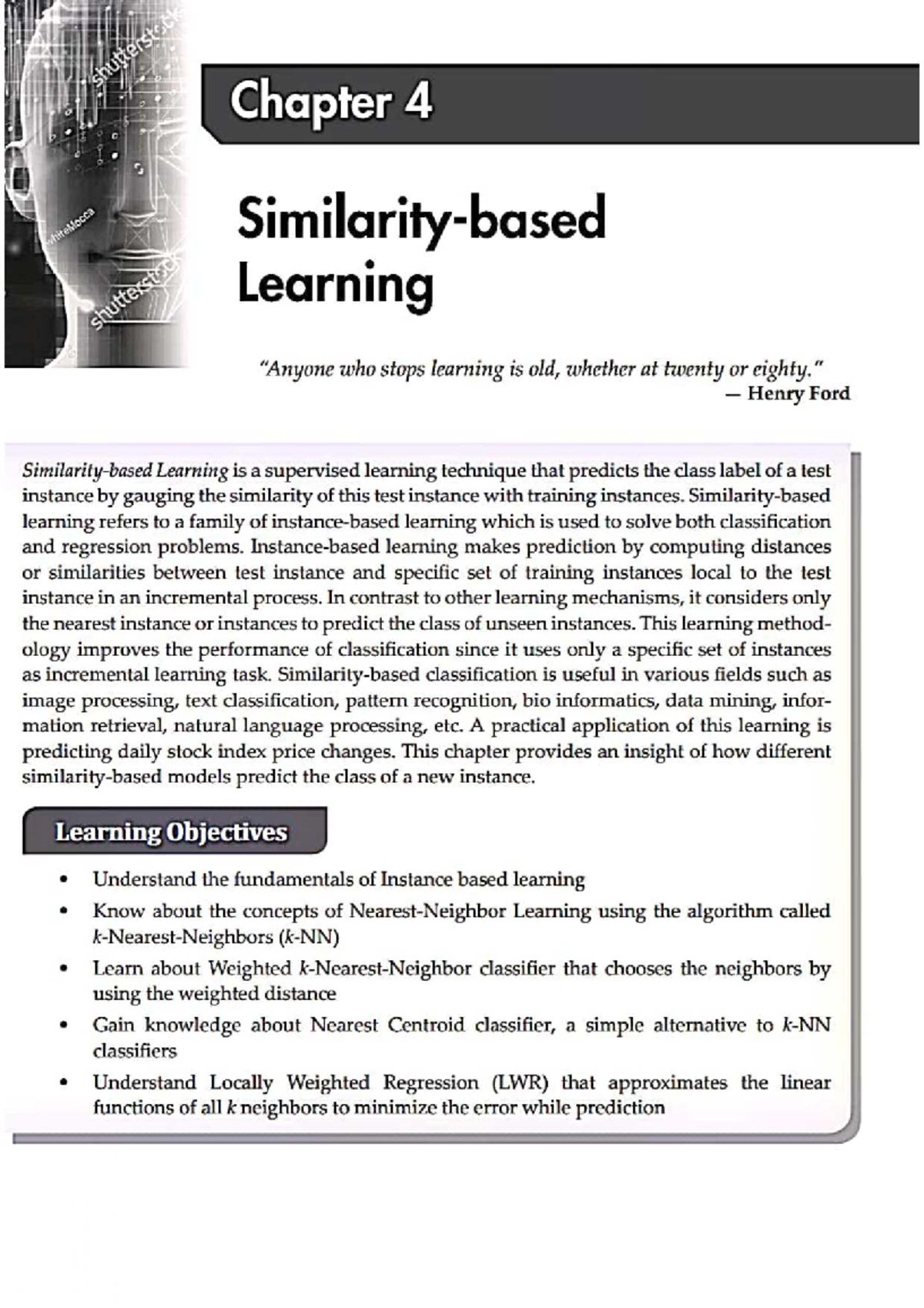 Chapter 4: Instance-Based Learning Techniques in Machine Learning ...