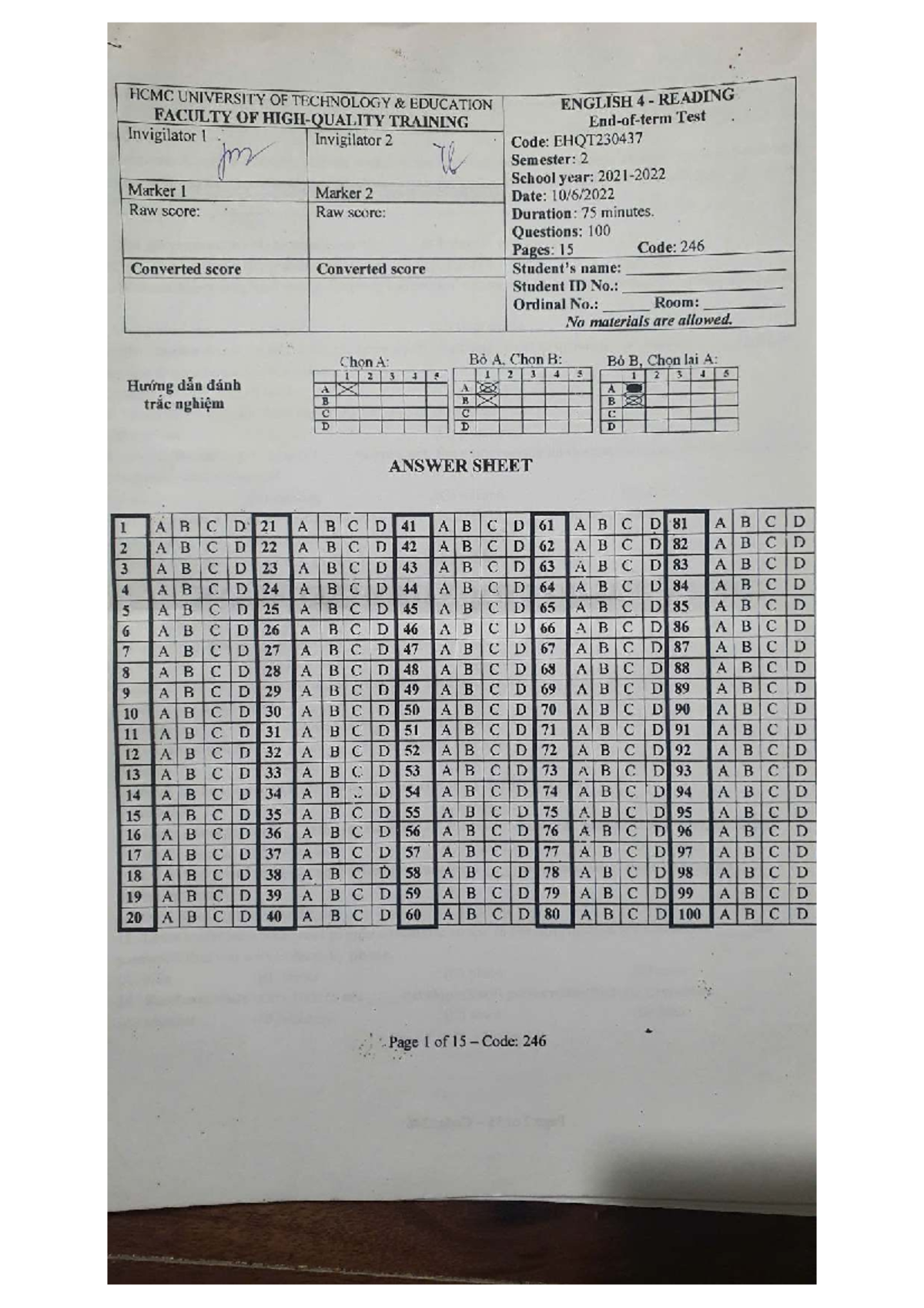 Final Test Review for Course Av4 (10-6-2022) - Studocu