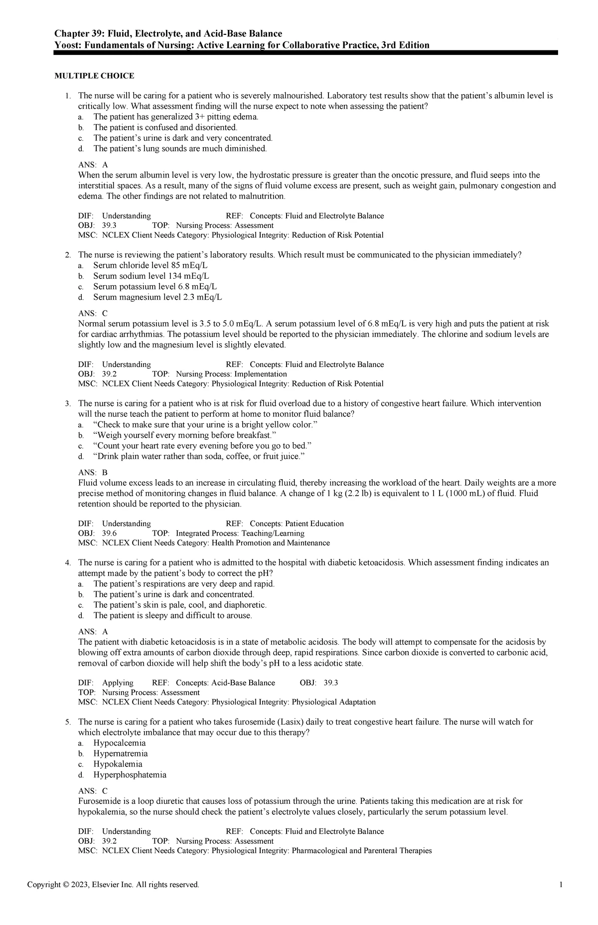 Exam View - Chapter 28 - Adaptive Quiz - Chapter 28: Activity ...