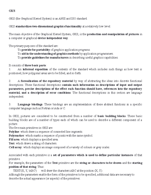 Questions CG - 13-23 - 1. Introduction to Computer Graphics a. Define ...