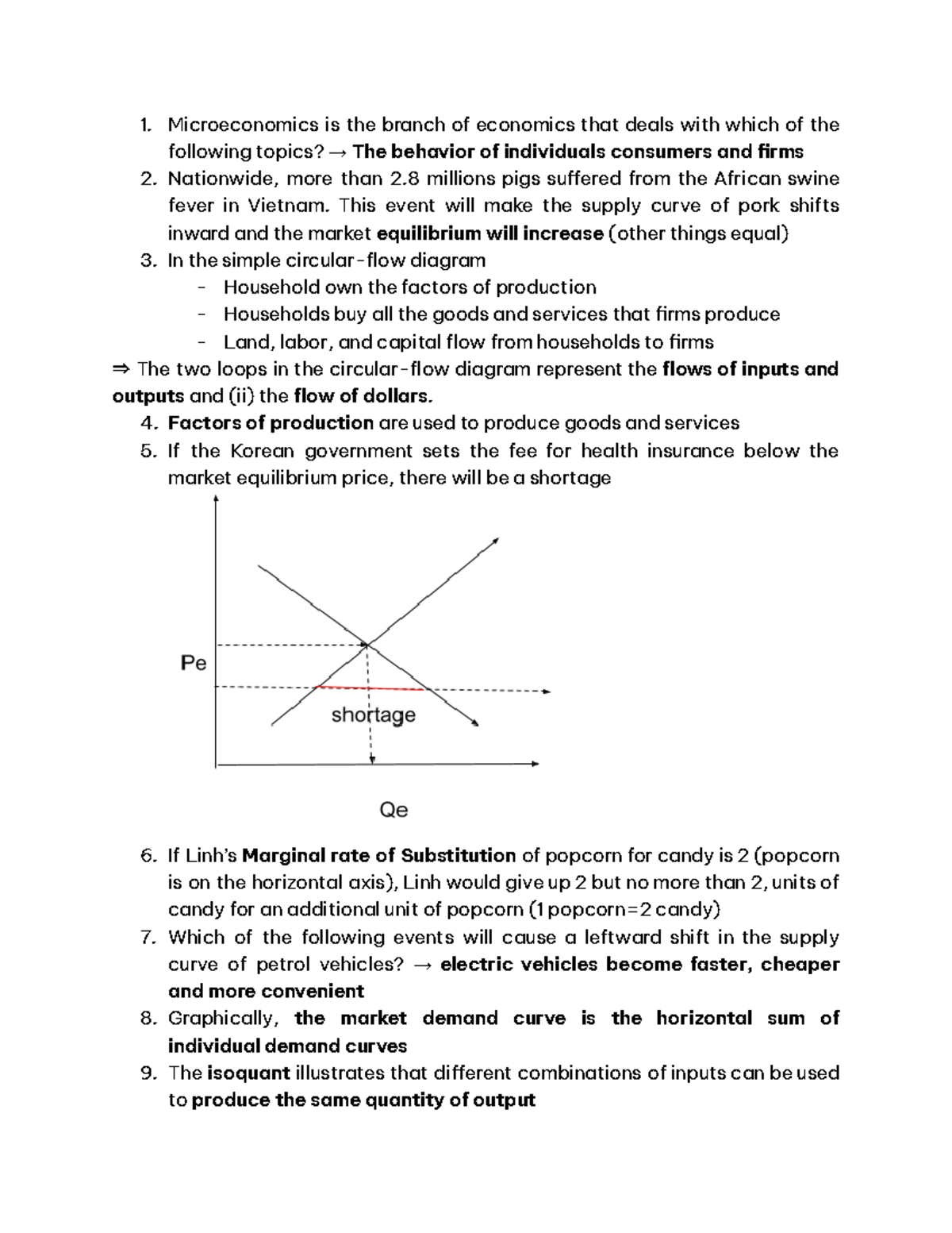 Micro MTP Final Review: Key Concepts & Principles in Microeconomics ...