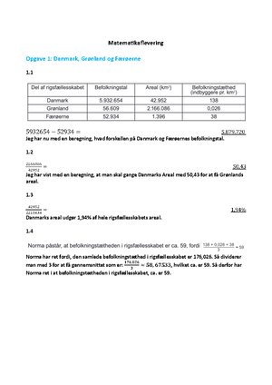 FP9 Matematik med hjælpemidler december 2023 - FP folkeskolens prøver Matematik Prøven med - Studocu