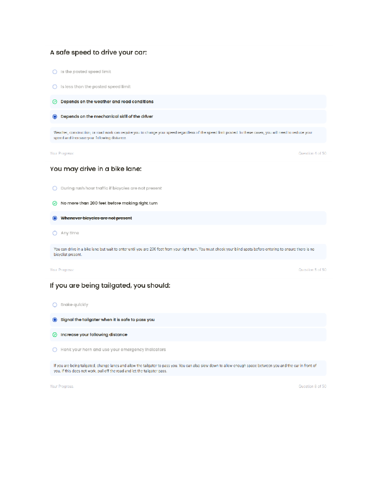 Final Exam Prep Guide for Safe Driving Principles [Course Code] - Studocu
