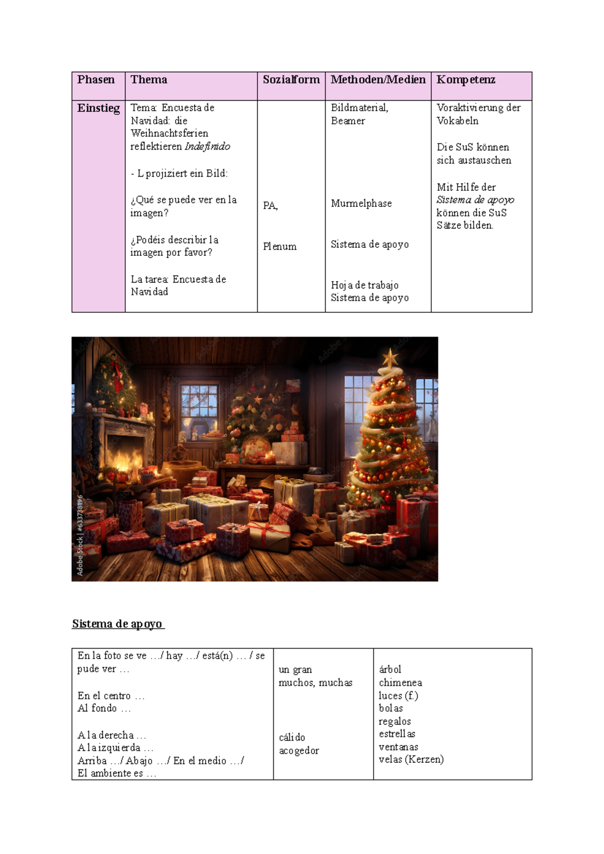 Unterricht de Navidad: Encuesta y Actividades en Pretérito Indefinido ...