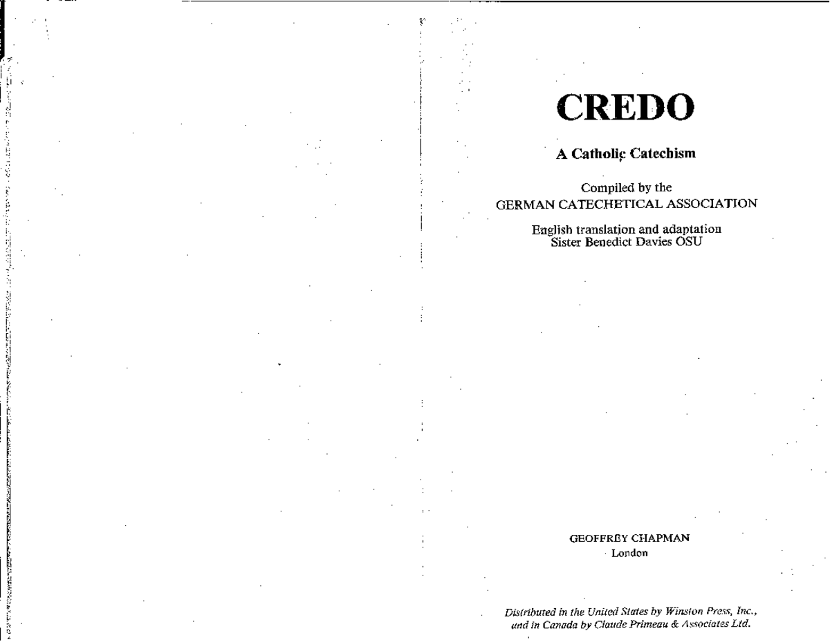 CREDO: Understanding Holiness and the Kingdom of God in Catholic Faith ...