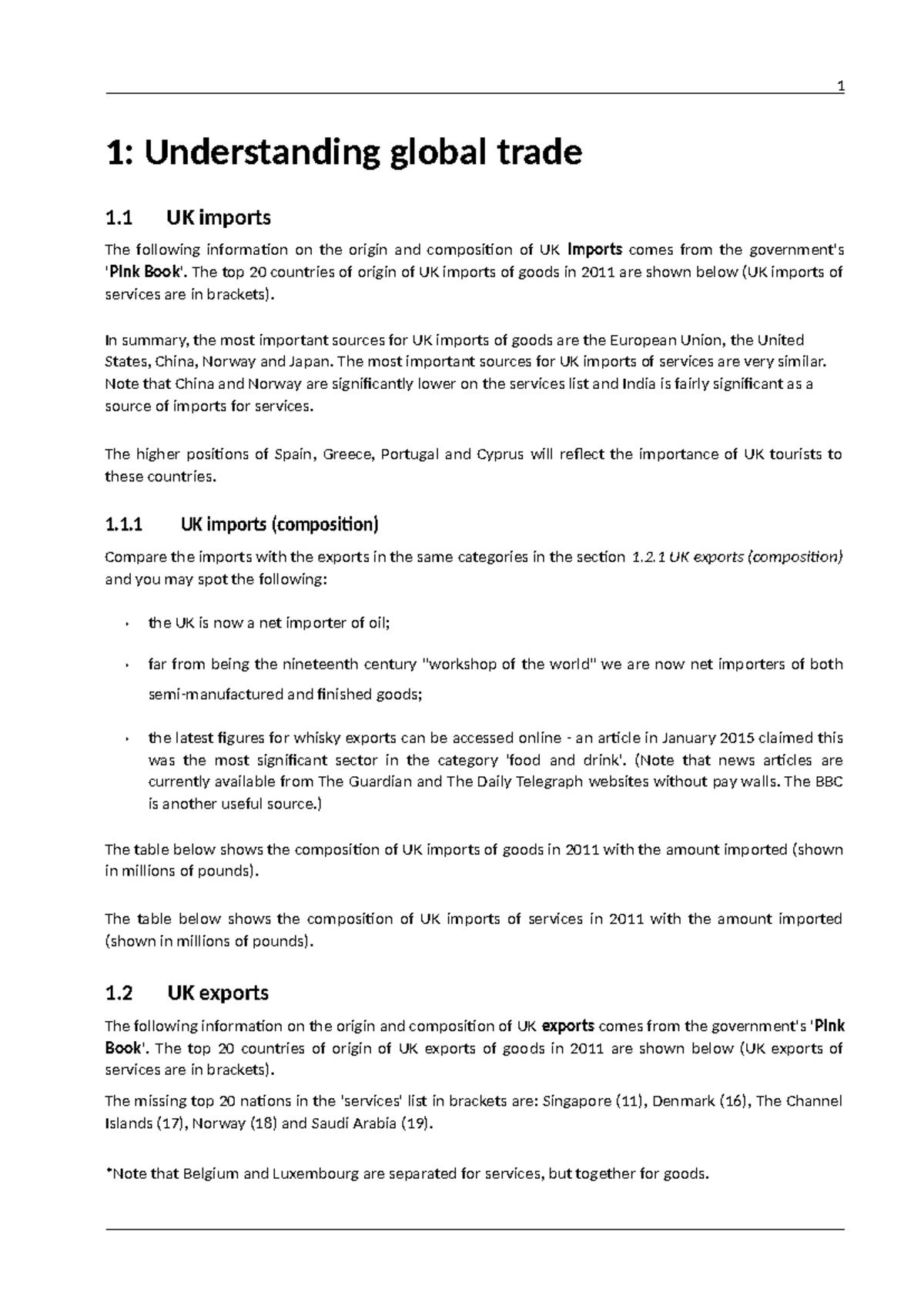 HEcon- Unit 3: Understanding Global Trade and Its Impacts - Studocu