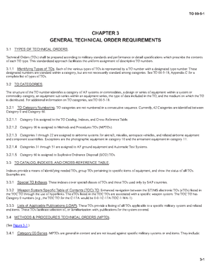 Recommending Changes to Technical Orders (TO 00-5-1) - CHAPTER 9 ...