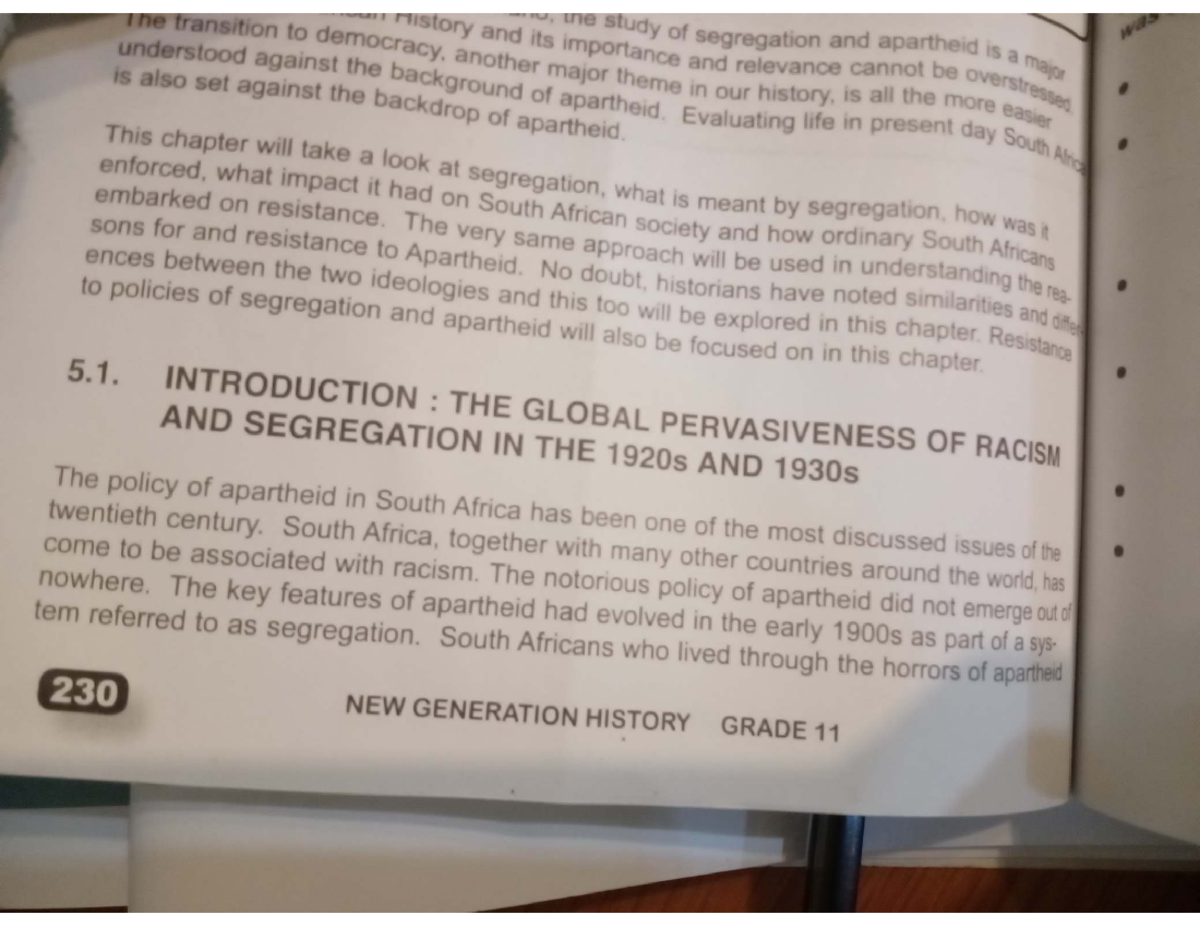 Understanding Apartheid: History, Segregation, and Resistance - GRADE ...