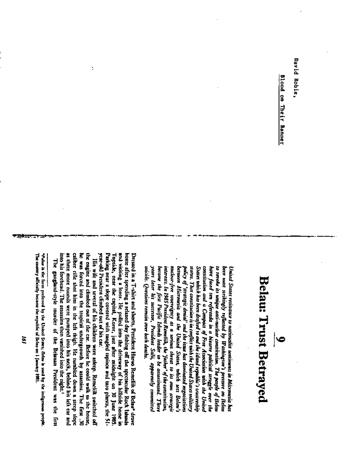 Final Exam Study Guide - Course Code 101 - Belau's Political History ...