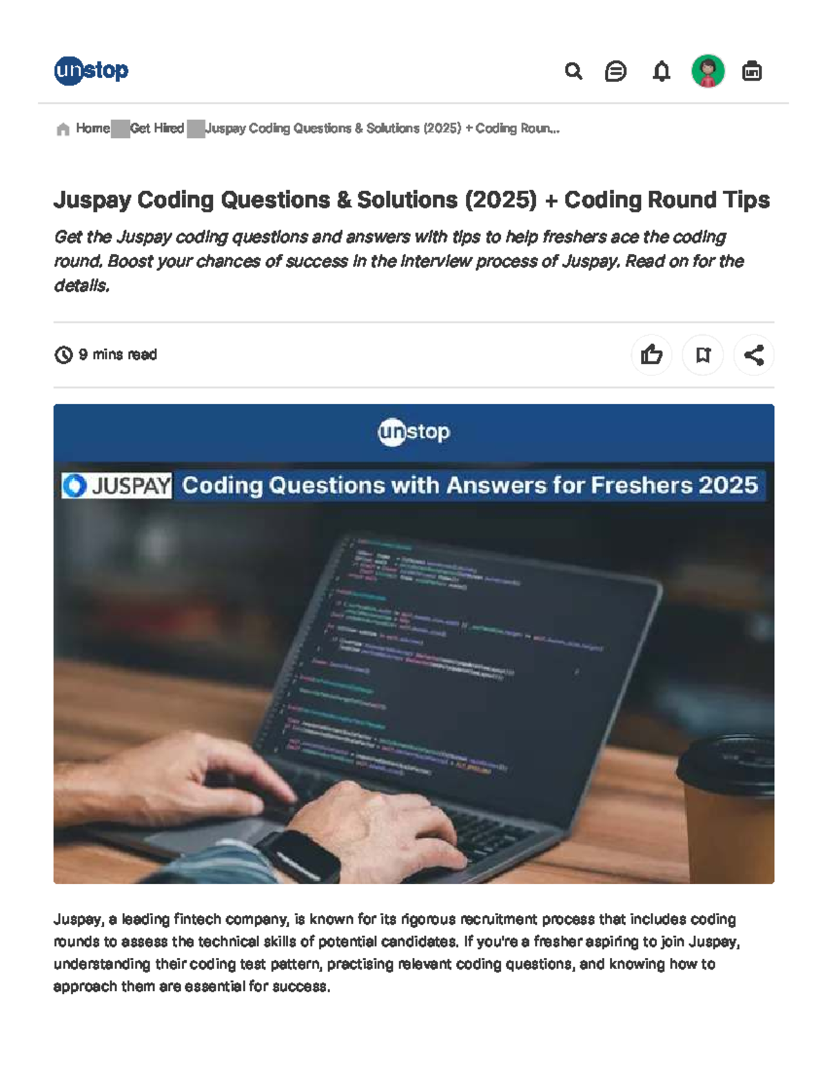 Juspay Coding Questions Solutions (2025) - Complete Guide - Studocu