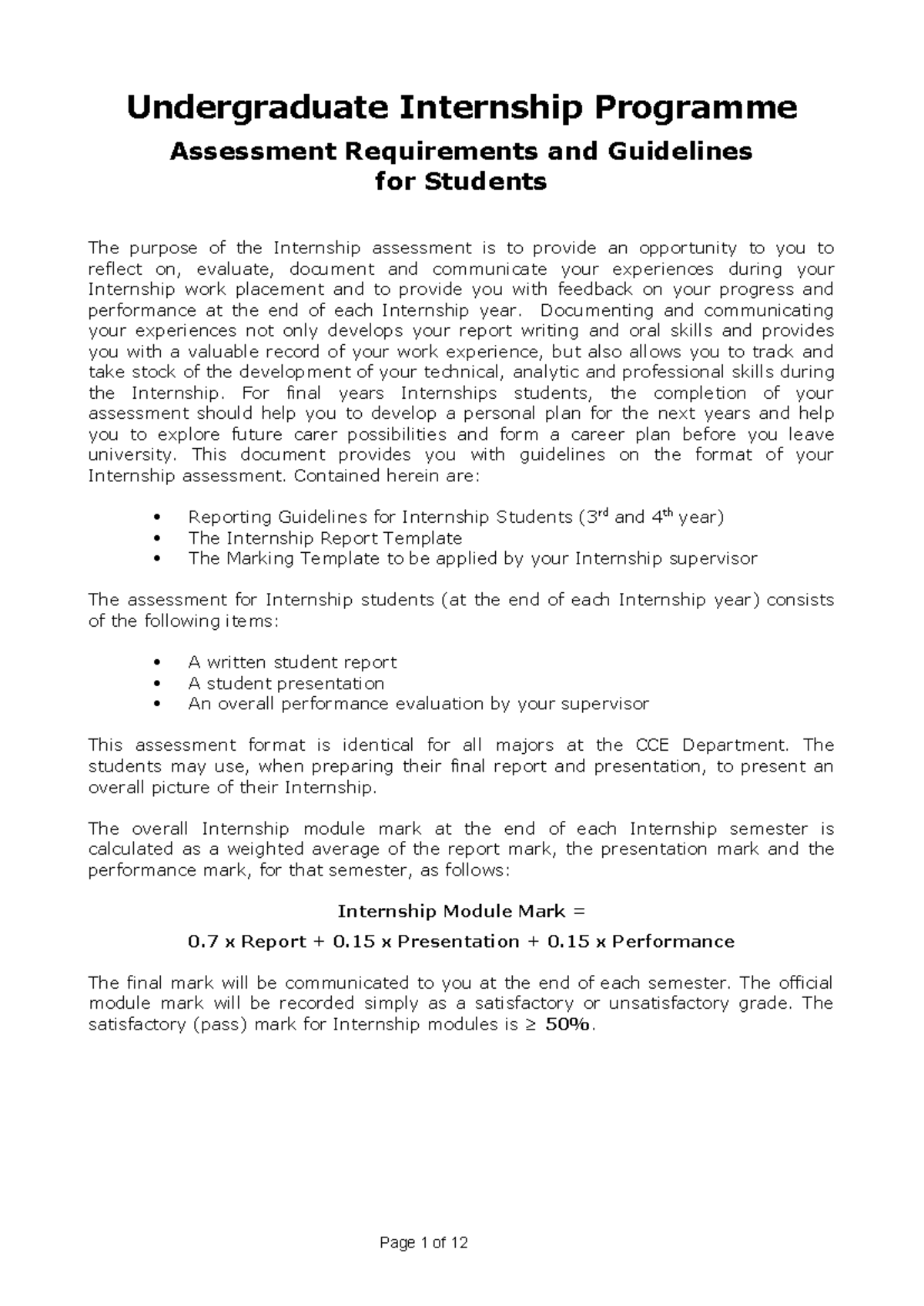 202008 01-Engineering Internship Report-EN - Undergraduate Internship ...