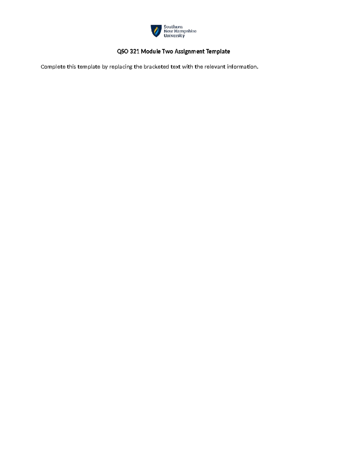 Amber Brutcher QSO 321 Module Two Assignment - QSO 321 Module Two ...