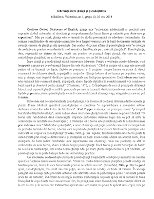 Caracterizare elev - 10. CARACTERIZARE PSIHOPEDAGOGICĂ A UNUI ELEV(* I. Date generale despre ...