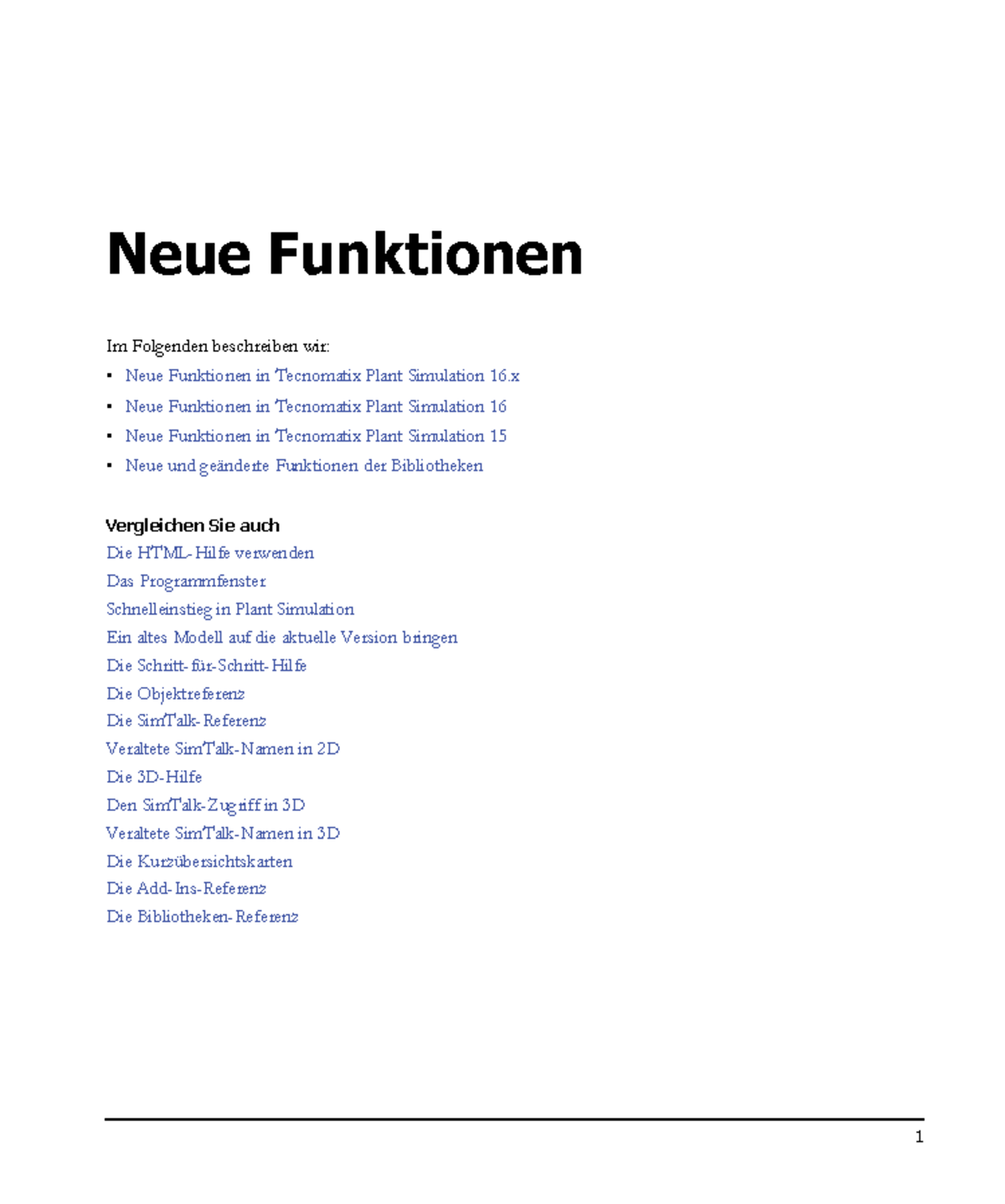 Neue Funktionen in Tecnomatix Plant Simulation 16.x - Wichtige ...