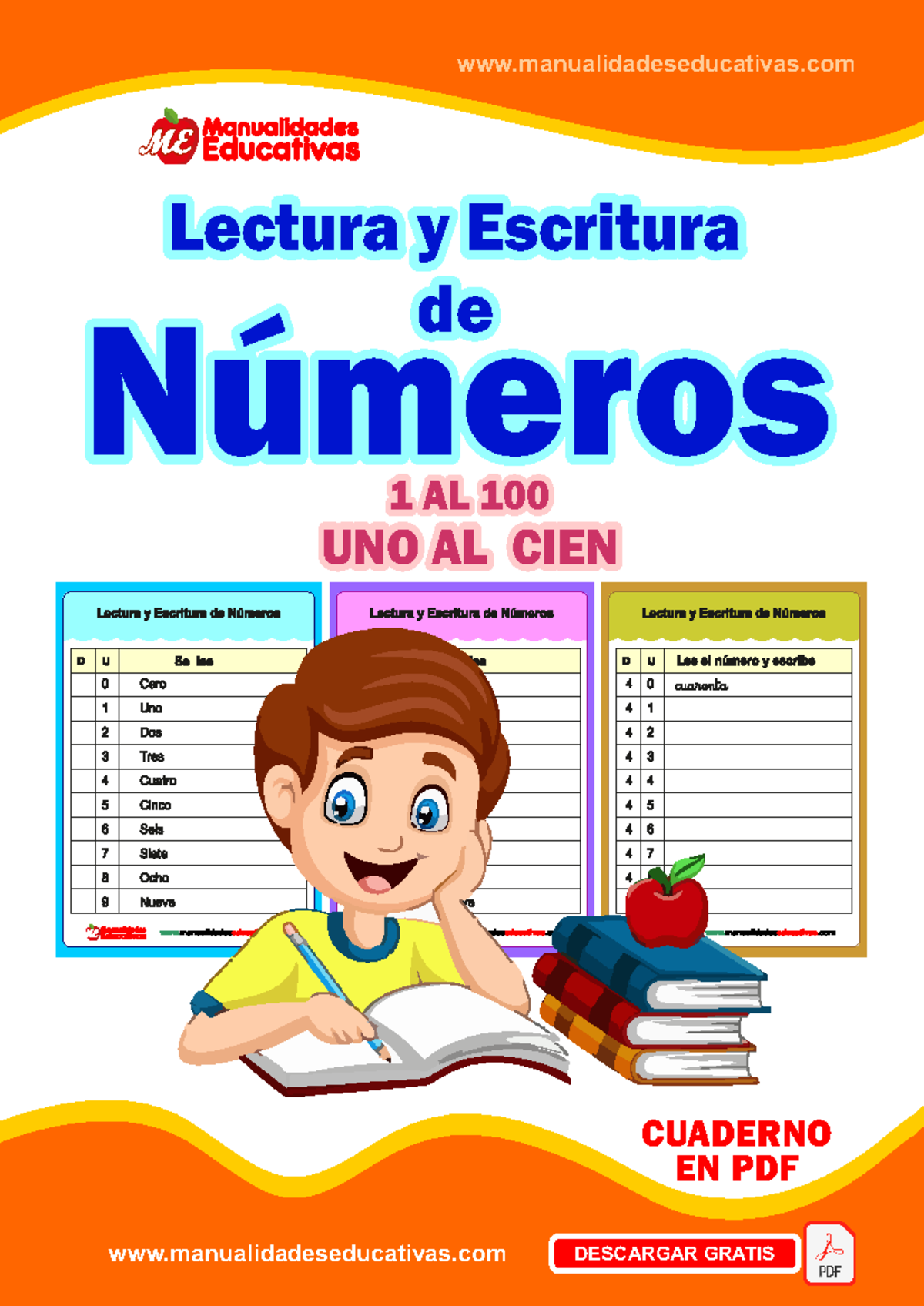 Lectura y Escritura de Números 1: Del 0 al 100 - Studocu