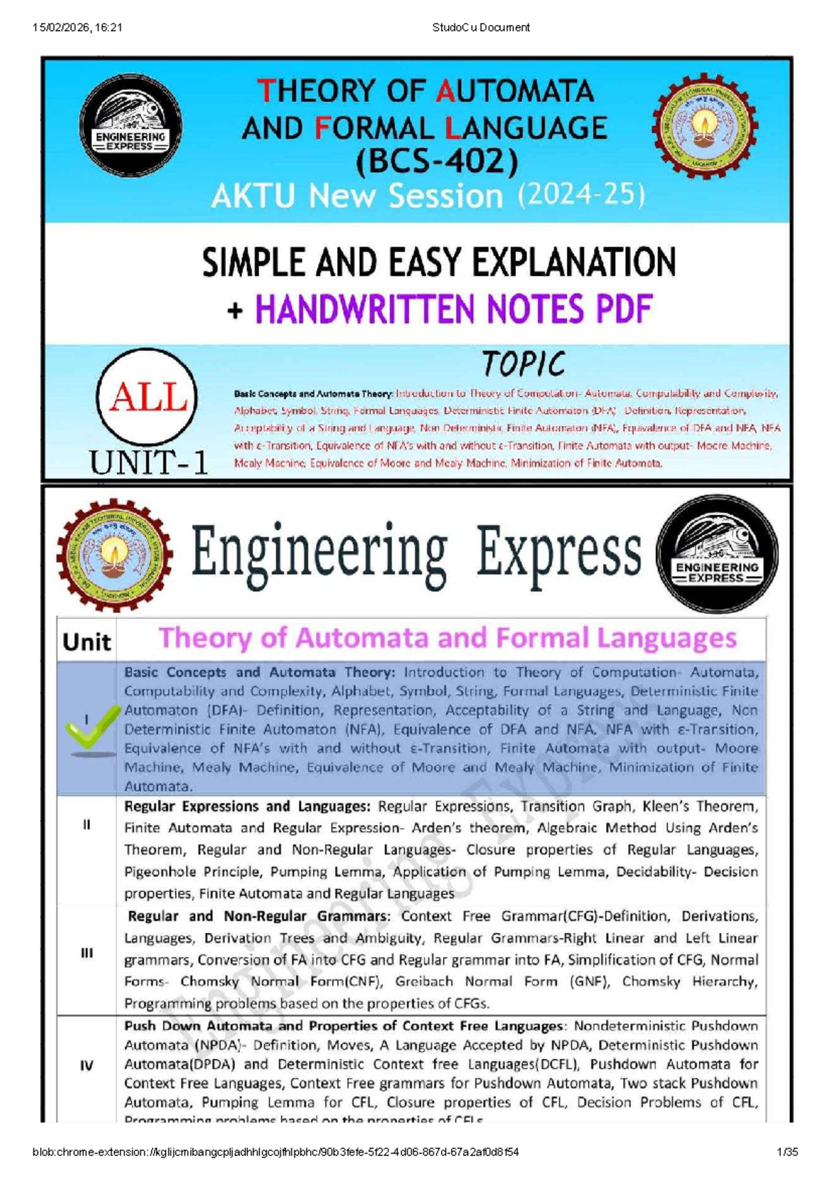 TAFL Unit 1 Study Guide - 16:21 - Studocu
