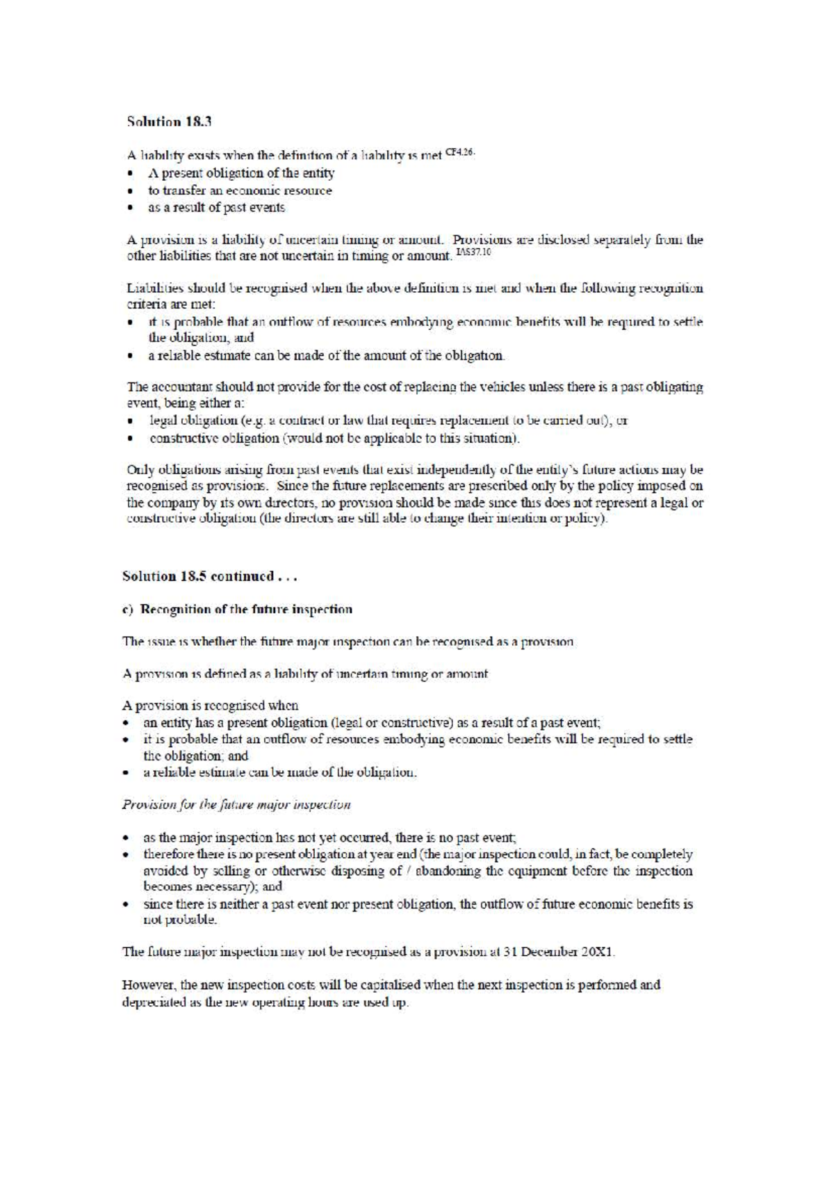 Solutions for Provisions: Understanding Liabilities and Recognition ...