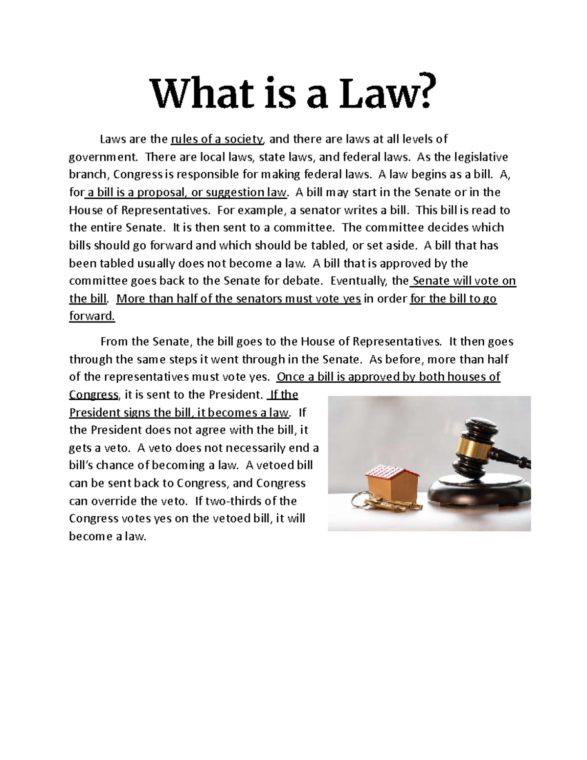 Understanding Laws: The Legislative Process Explained - Studocu