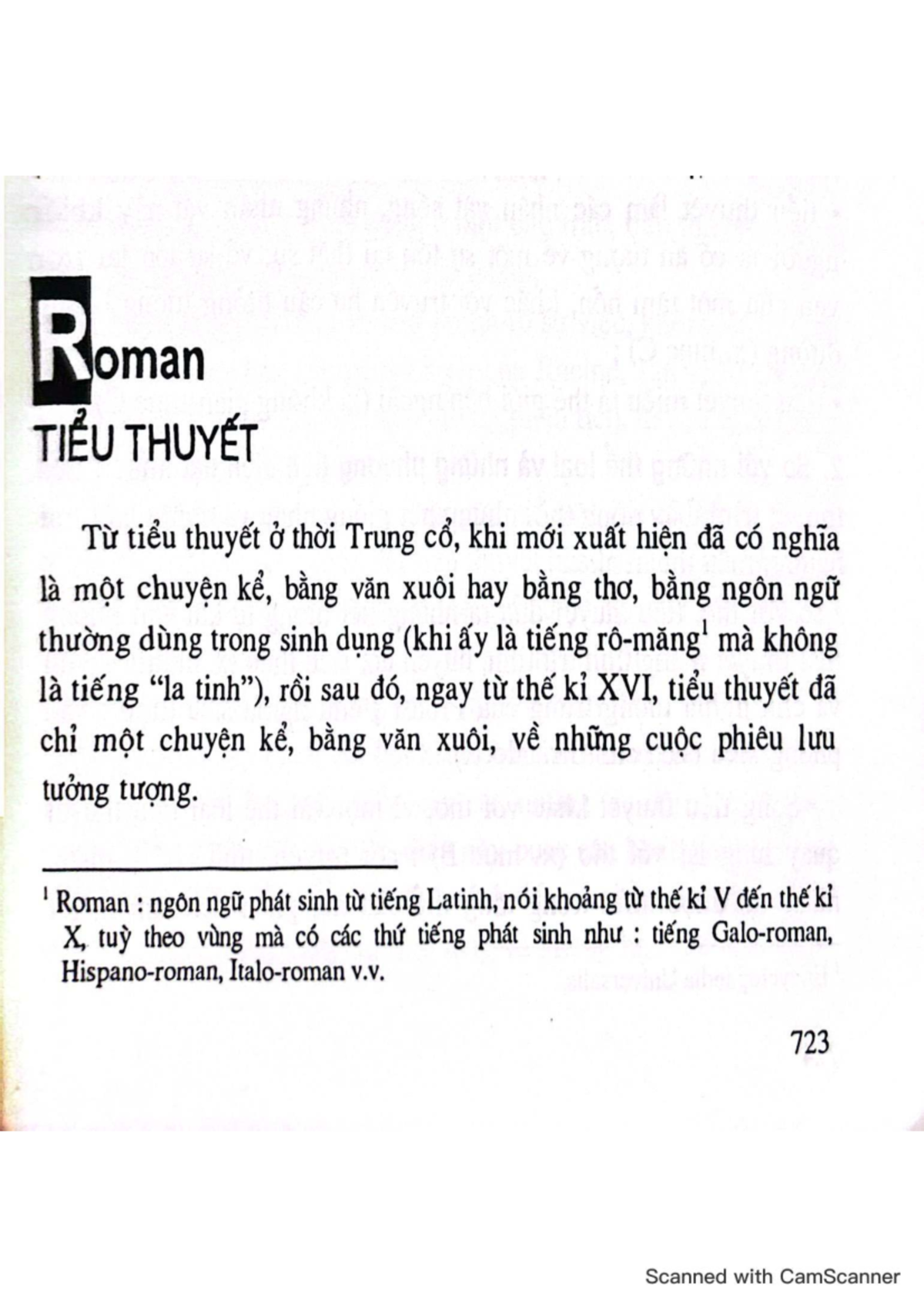 Khái lược về Tiểu Thuyết (Roman) - Tìm Hiểu và Phân Tích - Studocu