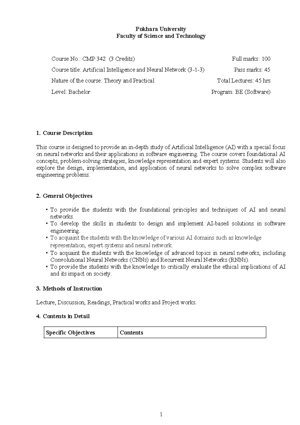 CMP 342 Final Exam Study Guide: Artificial Intelligence & Neural ...