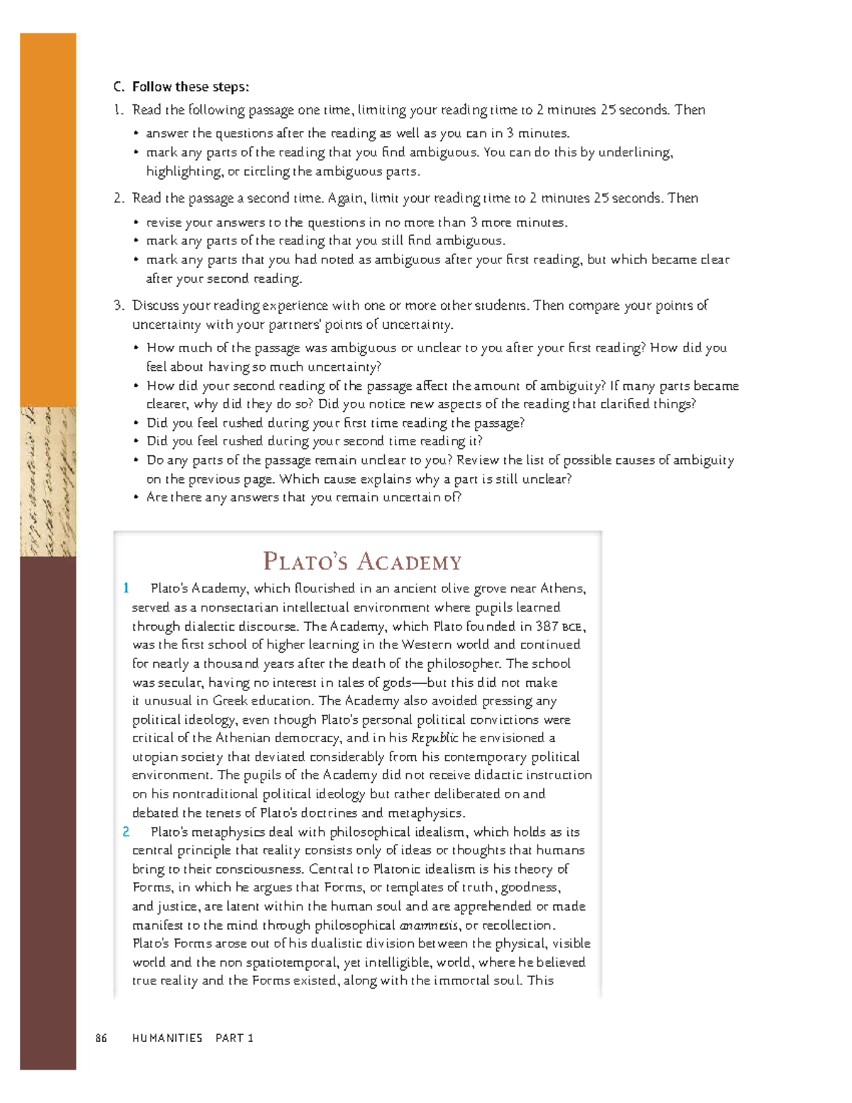 TRS 601 University Success: Reading Comprehension Strategies and ...