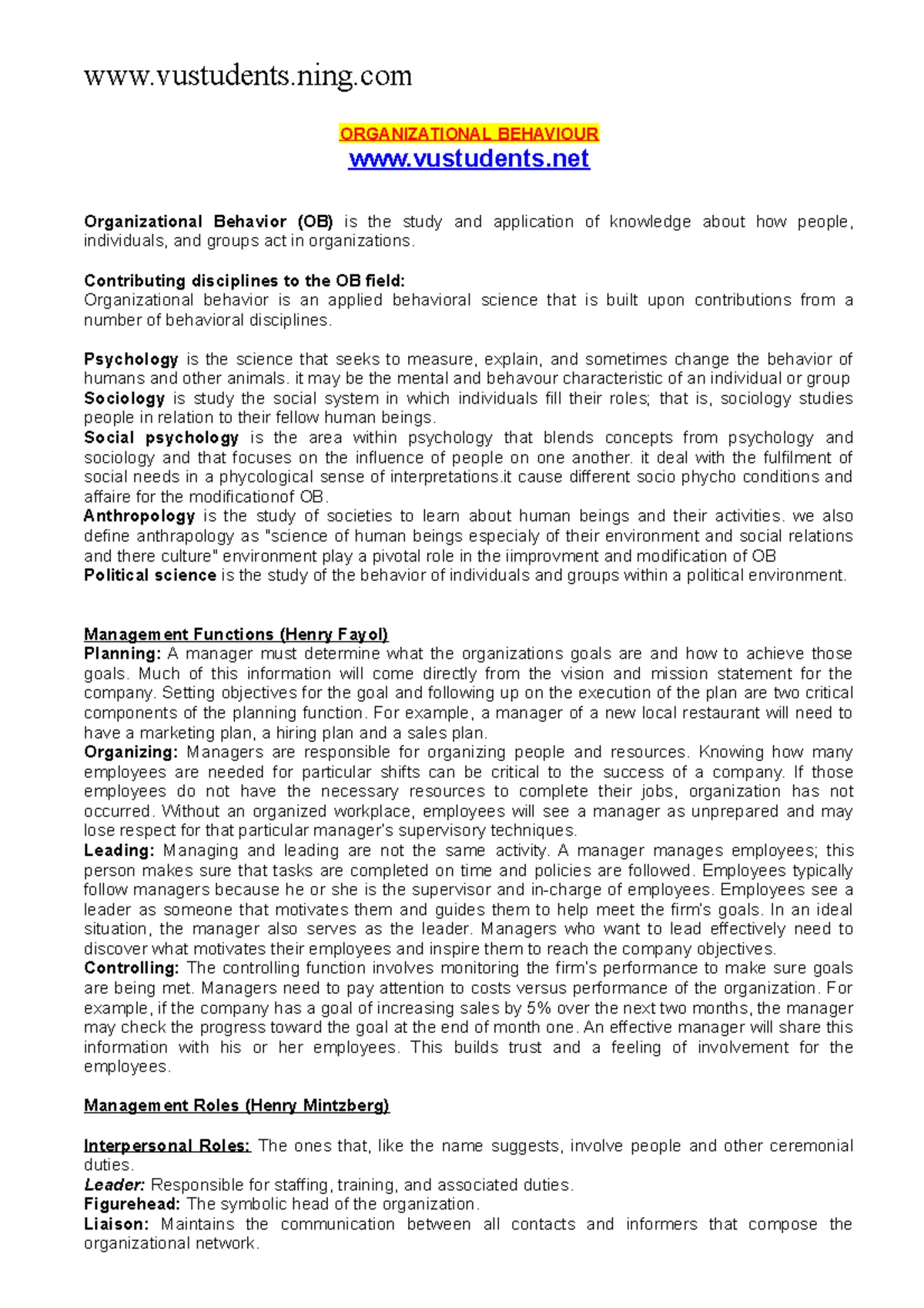 MGT502 Final Term Papers Solved Master File VUAnswer.com - Copy ...