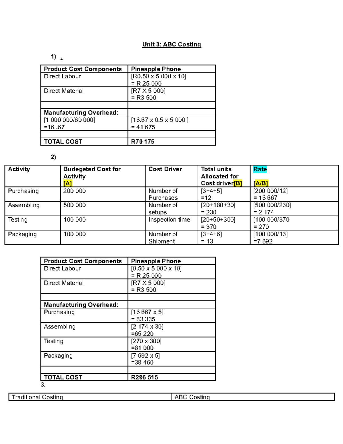 ABC Tutorial - The material is useful for practice. - Unit 3: ABC ...