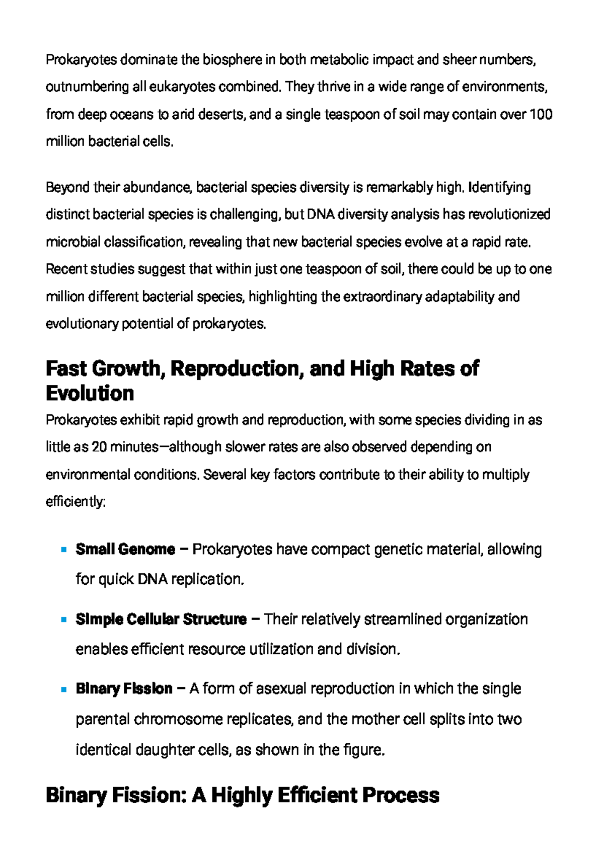 Prokaryotes: Growth, Reproduction, and Evolutionary Dynamics (BIO 101 ...