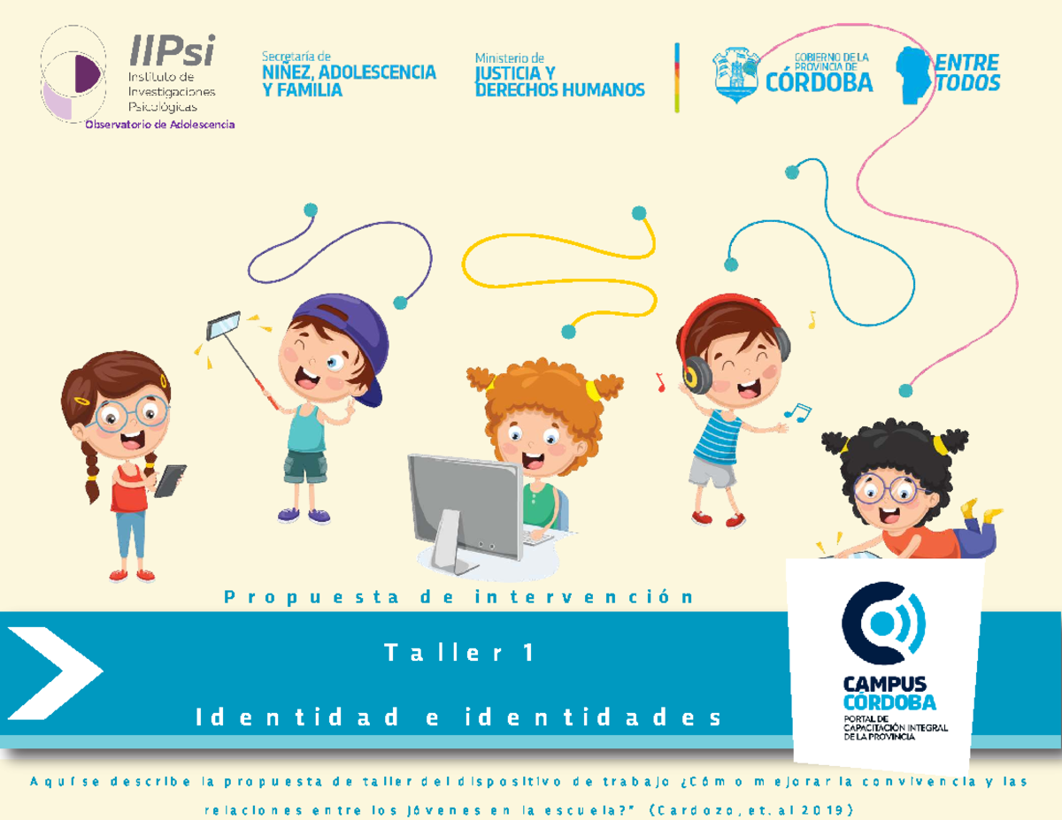Taller 1: Identidad e Identidades - Propuesta de Intervención (CC ...