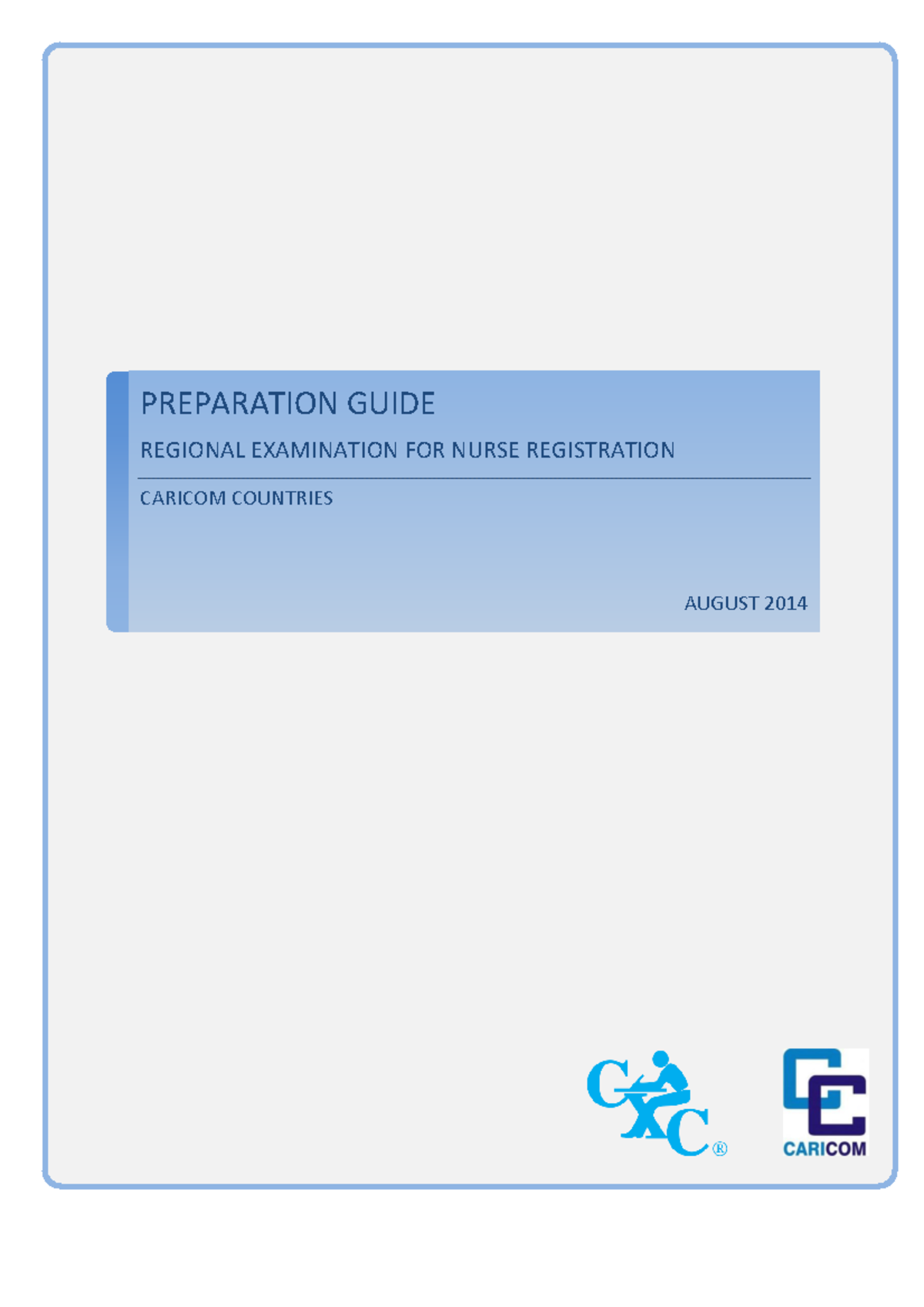 RENR Preparation Guide with Sample Test - Aug 2014 Edition - Studocu