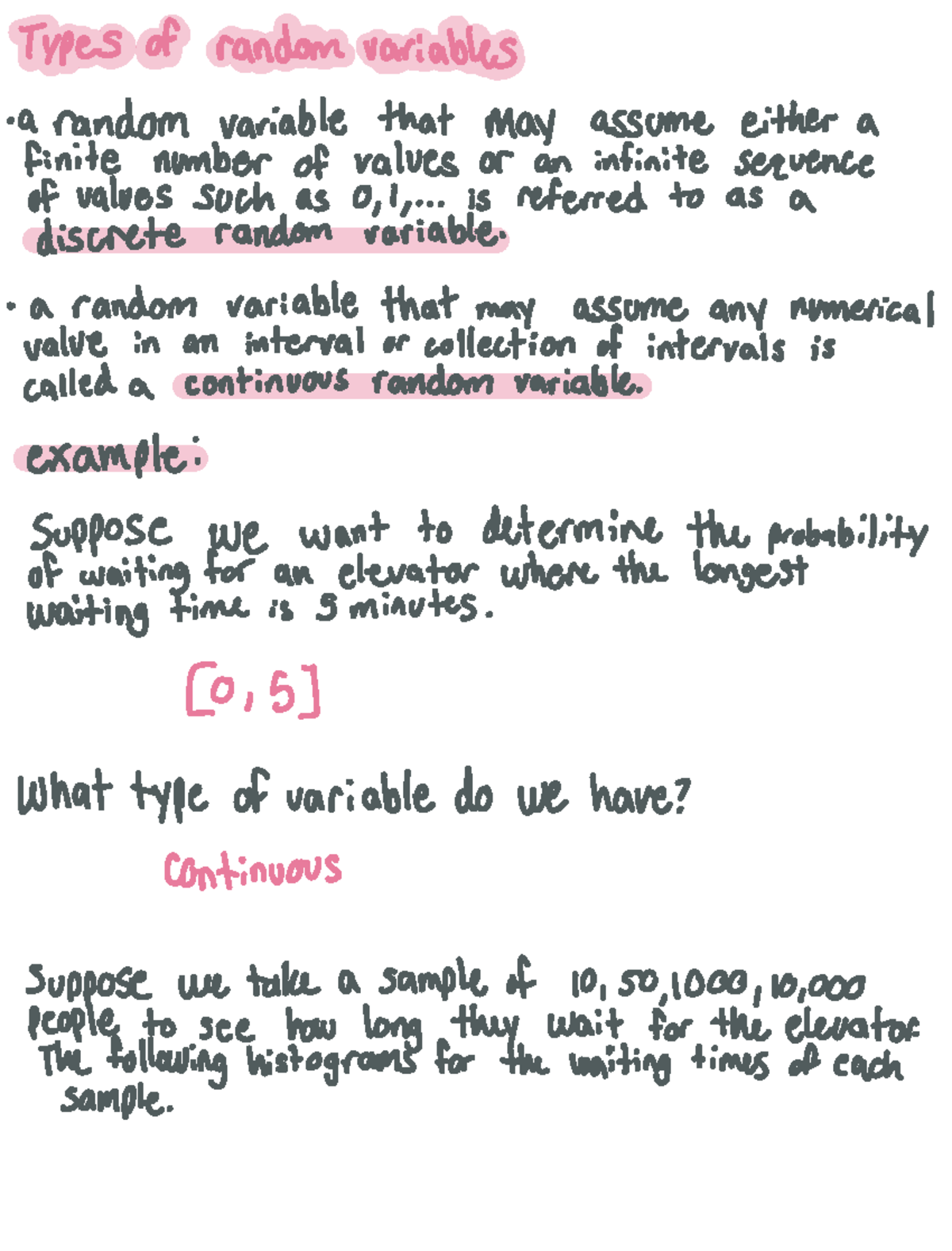 Lecture 9 Continuous Random Variables, Probability Density Function ...