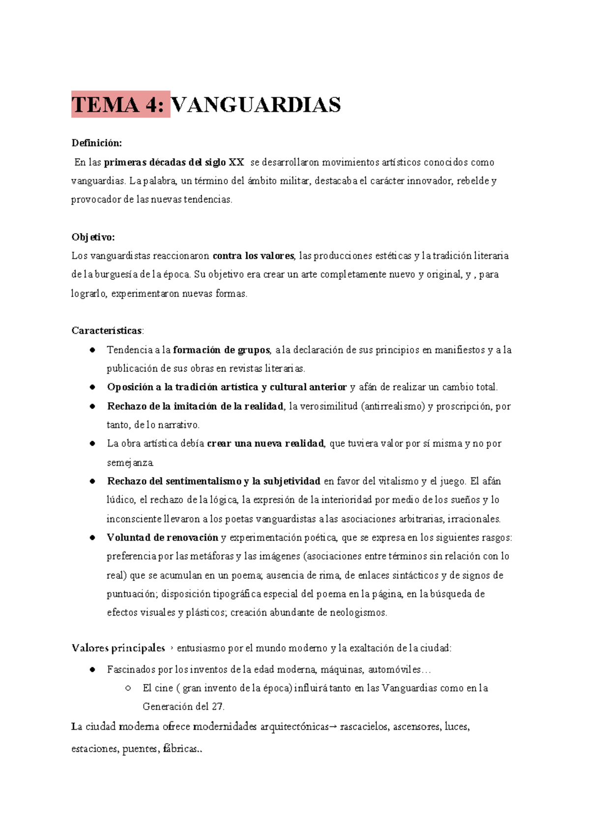 Vanguardias Y Generación Del 27 Innovación Y Poesía En El Siglo Xx