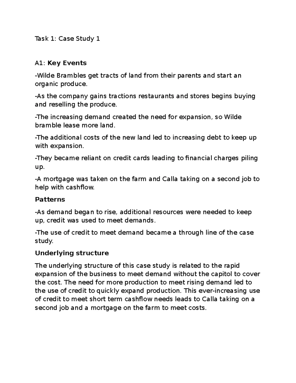 D548 Task 1 Final Draft - Case Study 1 Analysis Using Iceberg Tool - Studocu