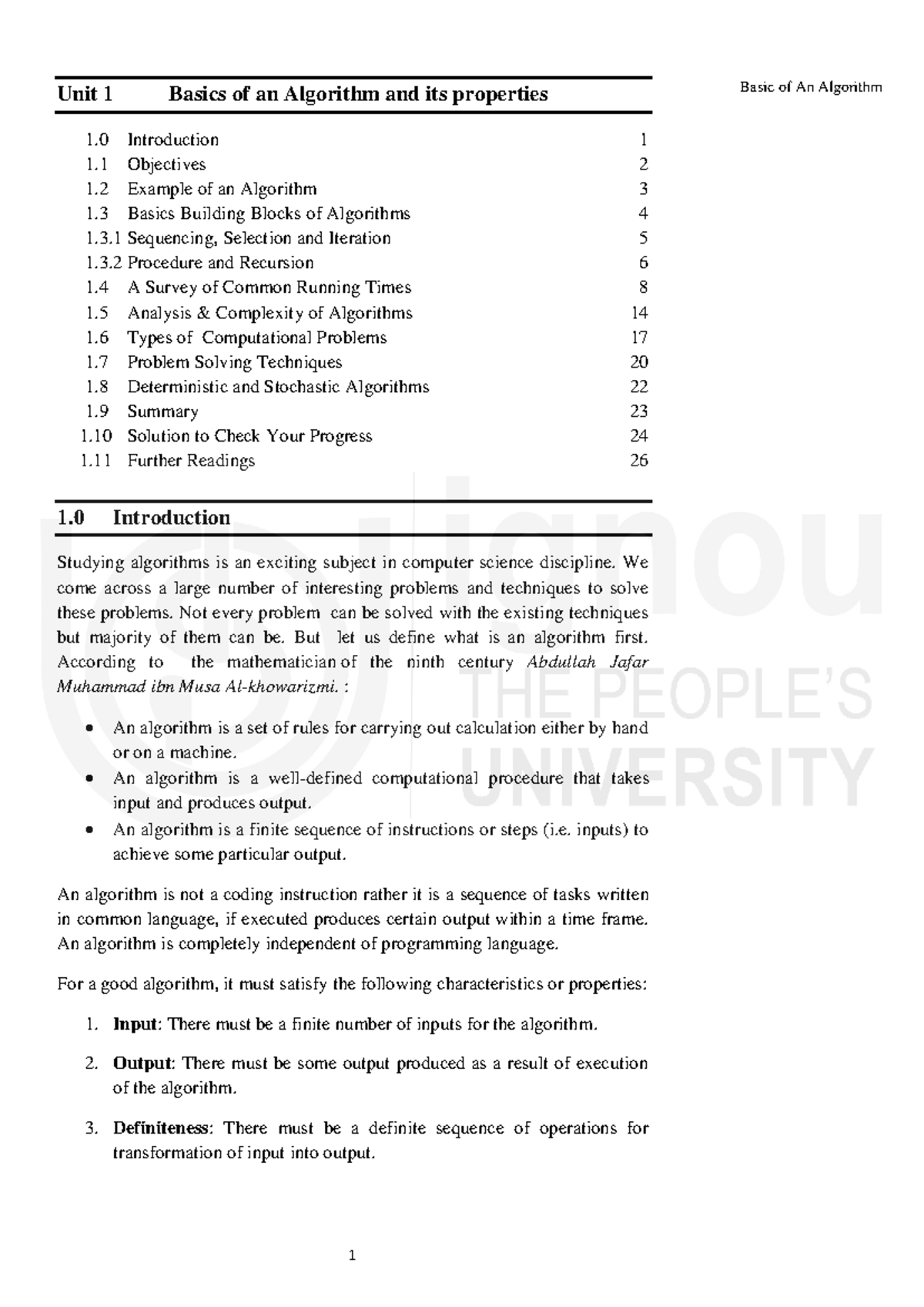 MCS211- Design and Analysis of Algorithm - IGNOU - Studocu