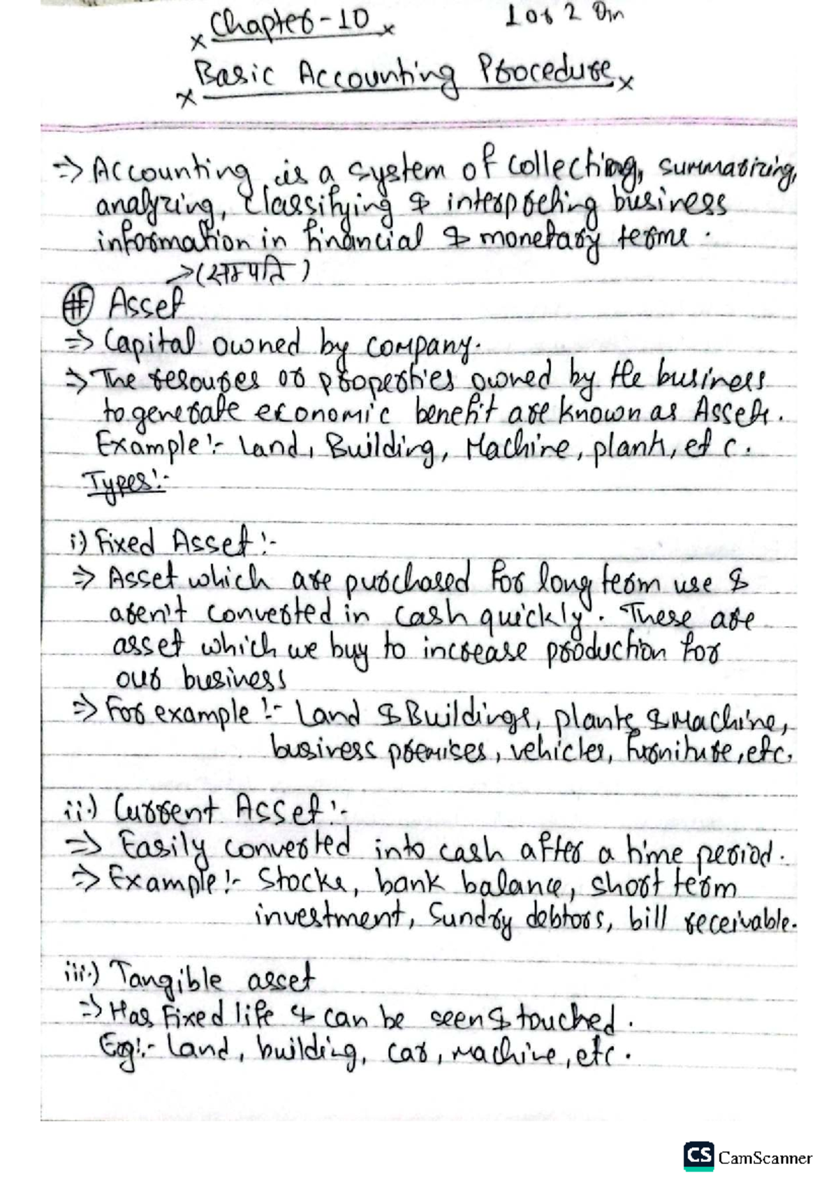 Chapter 10: Basic Accounting Procedures (41841) - Key Concepts and ...