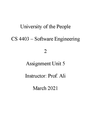 [Solved] identifies all locations of work and their communications - Software Engineering 2 (CS ...