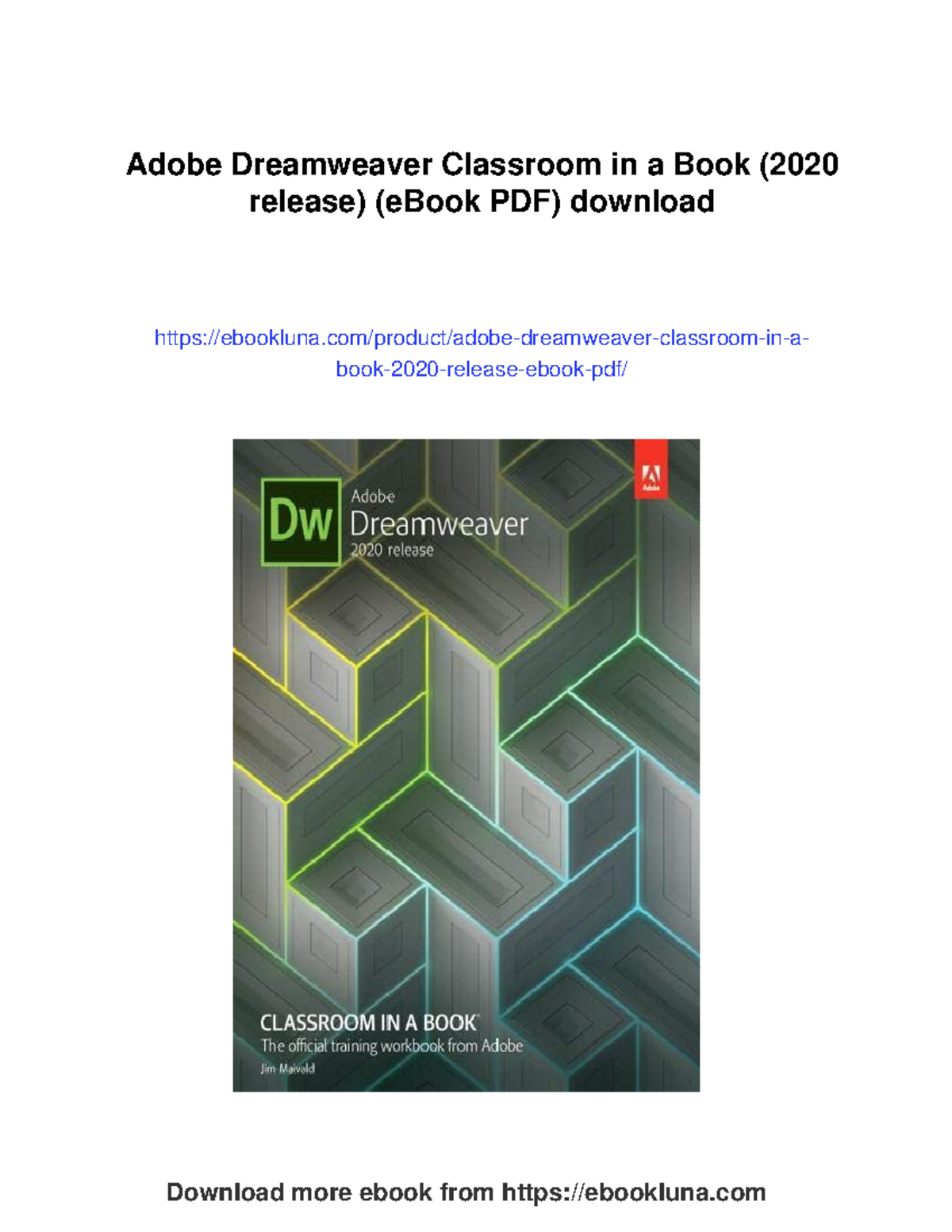 Adobe Dreamweaver CSS & Web Design Techniques (Classroom in a Book ...