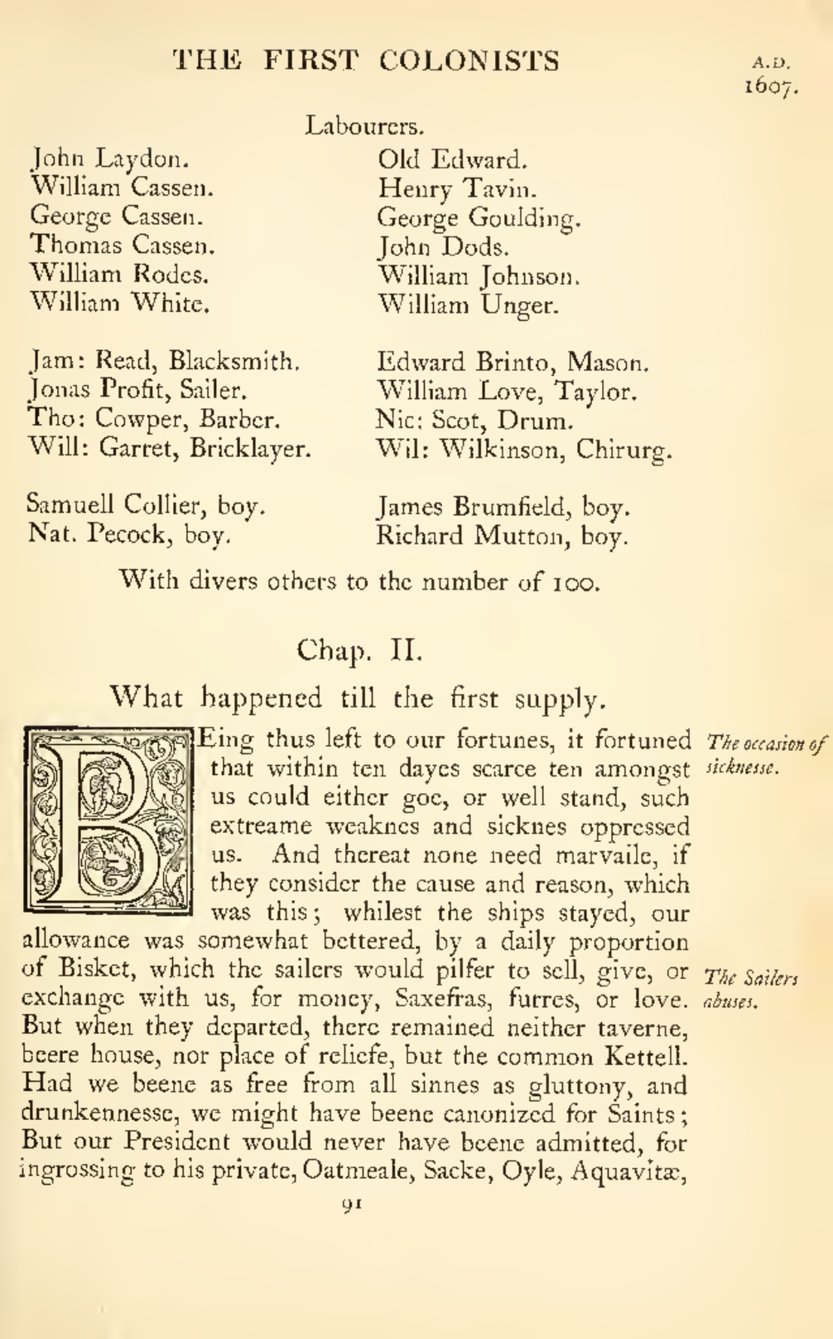 The Historie of Virginia: Captain Smith's Trials in 1607 - Studocu