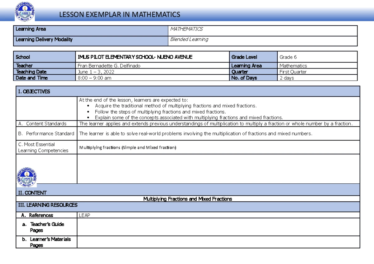 Mathematics Evaluation Sheet - MATHEMATICS 1 Name:__________________________ Score ...