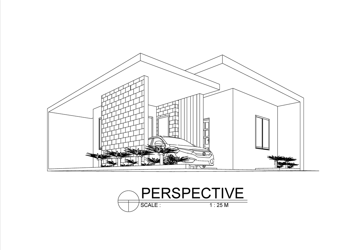 Perspective - FOR READING - Bs Architecture - PERSPECTIVE 1:25M ...