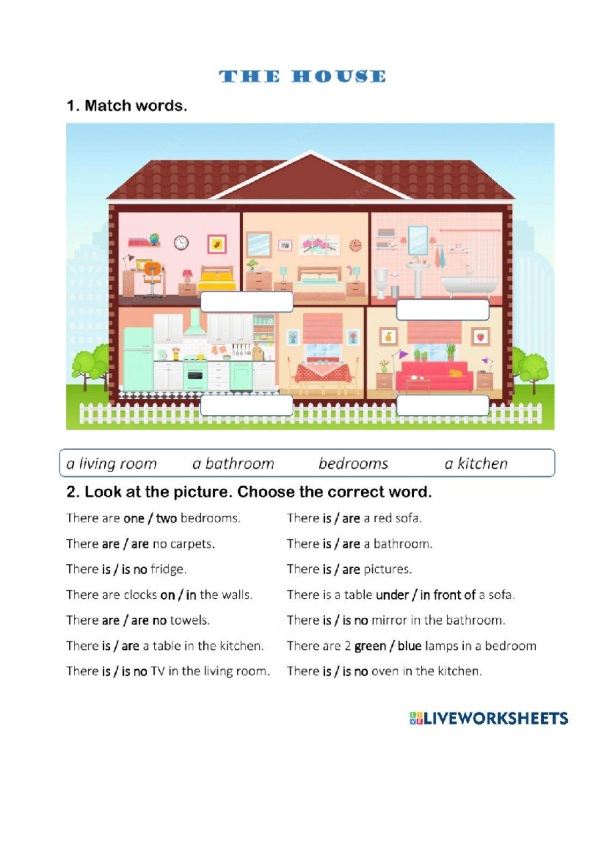 EGL101 - The House Vocabulary and Sentence Structure Guide - Studocu