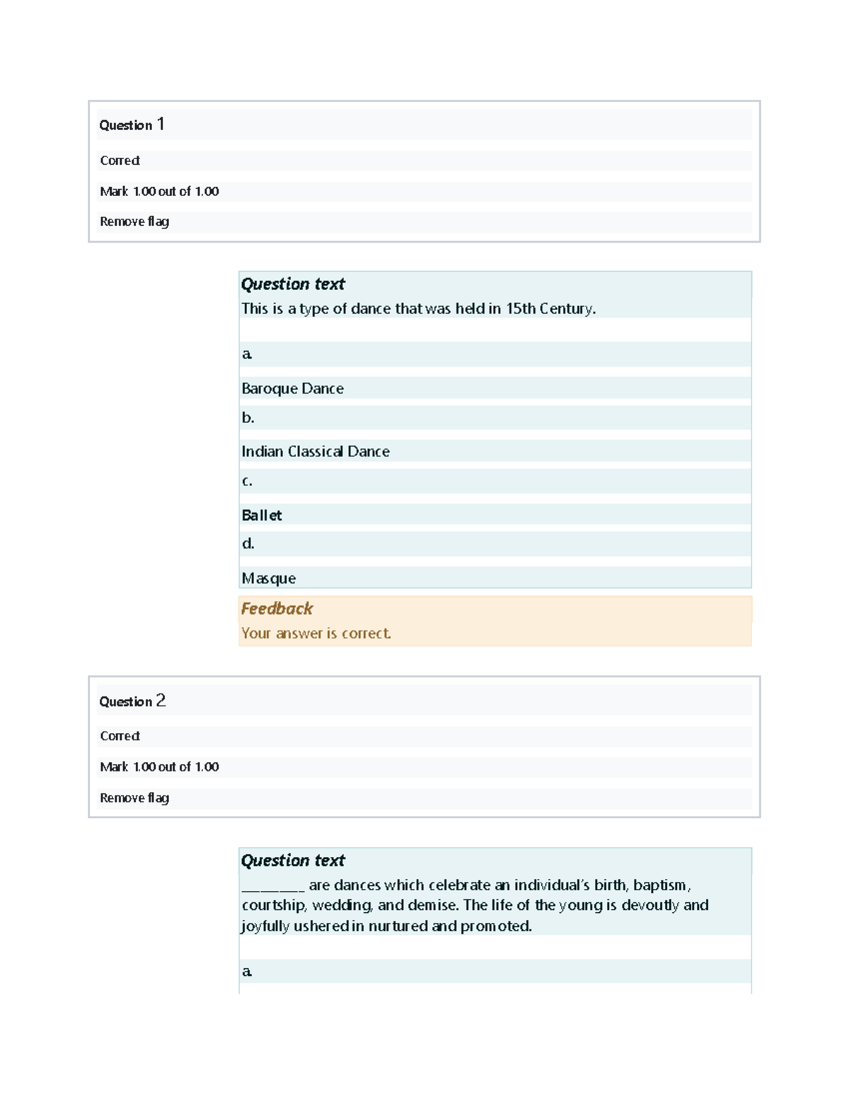 PE 101: 1st Quarter Online Exam on Dance Types and Traditions - Studocu