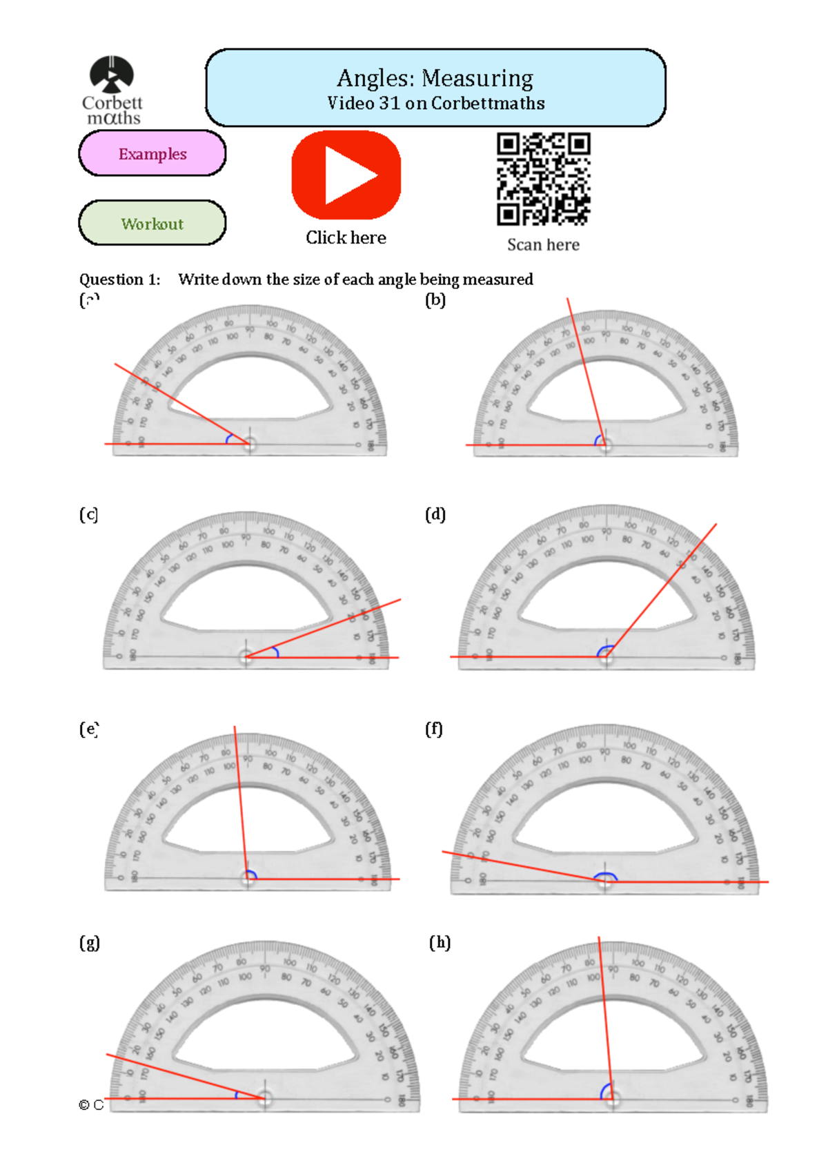 Measuring Angles: A Comprehensive Guide to Angle Measurement - Studocu