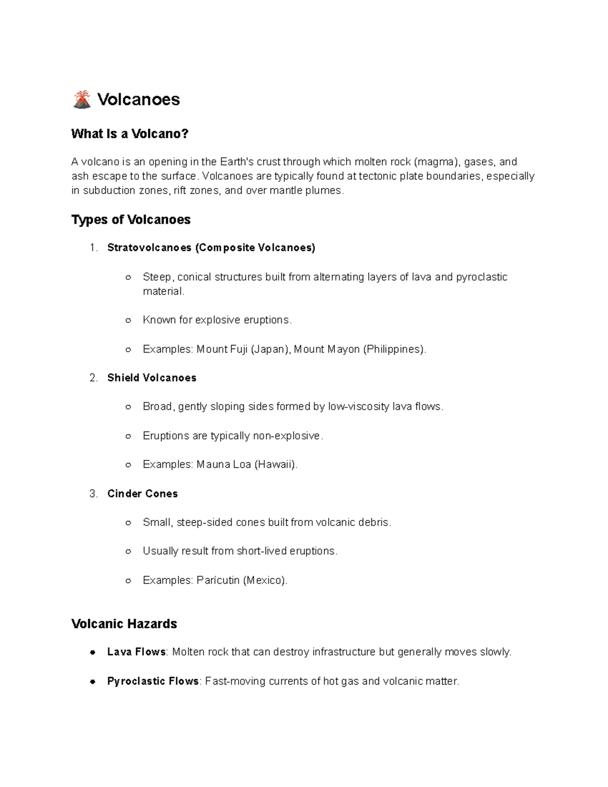 Volcanoes & Earthquakes: Understanding Natural Disasters in Geology ...