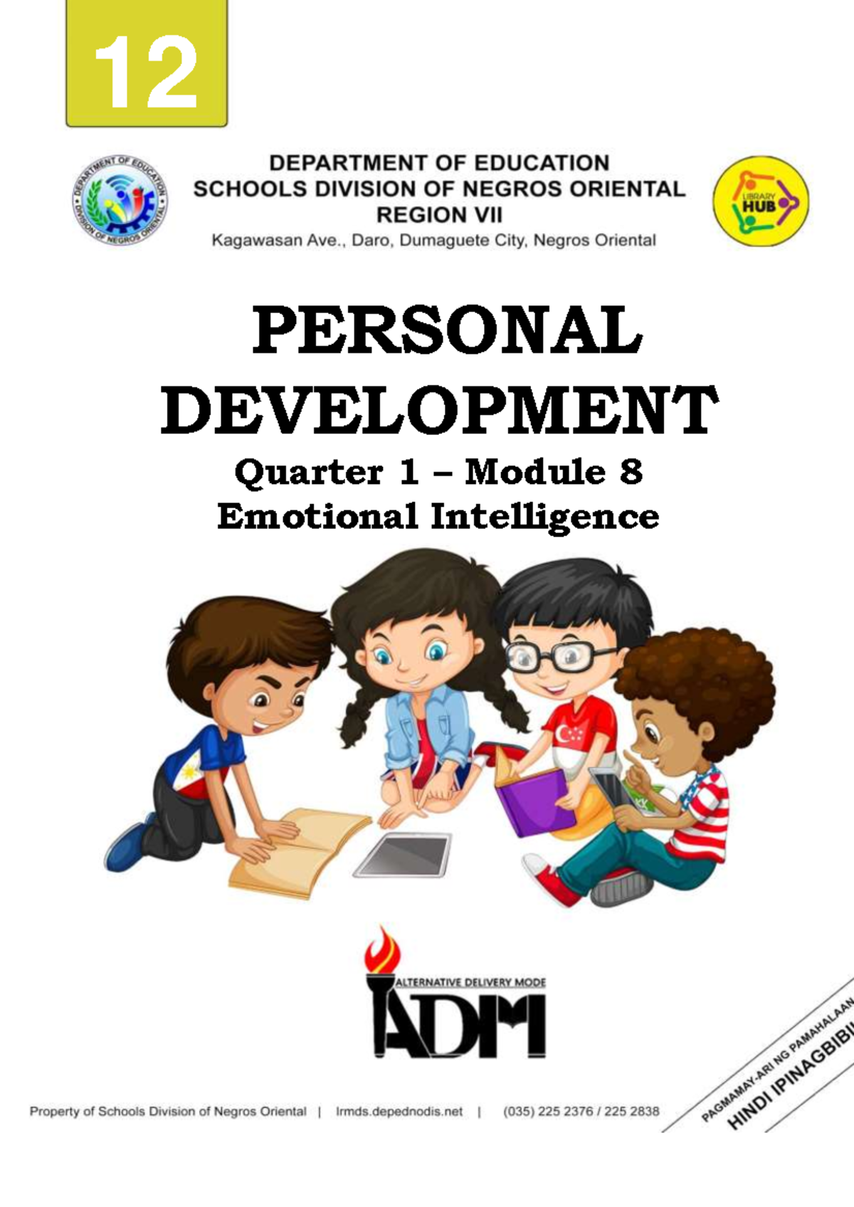 HUMSS Q1 Mod 8: Exploring Emotional Intelligence for Personal ...