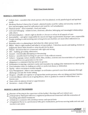 Module 6 Real Test Answers & Review: Comprehensive Study Guide - Studocu