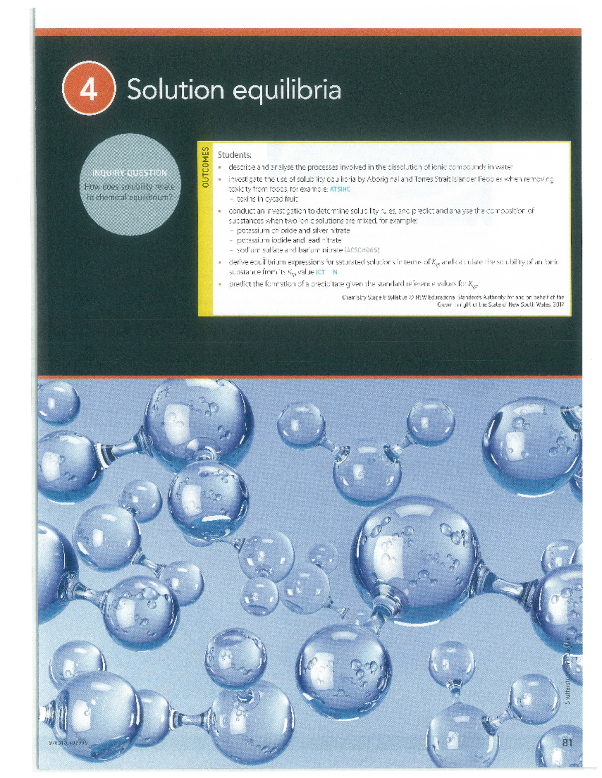 CF 3. Yr12 Chemistry M5, Ch4: Ionic Compounds & Solubility Analysis ...