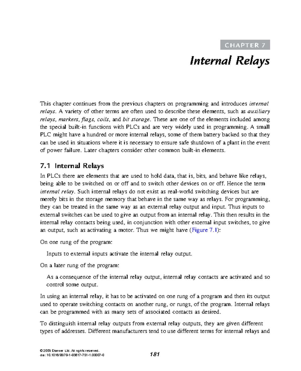 Chapter-7-Internal-Relays 2009 Programmable-Logic-Controllers - CHAPTER ...