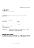 Chemistry ATAR - Grade: 11 - Western Australian Certificate of ...