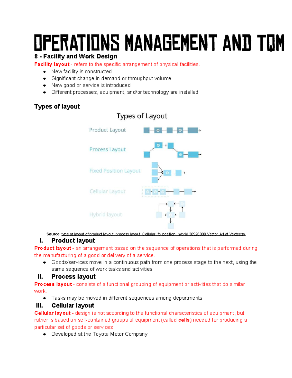 OM 38926098 - Chapter 8: Facility Layouts & Work Design Principles ...